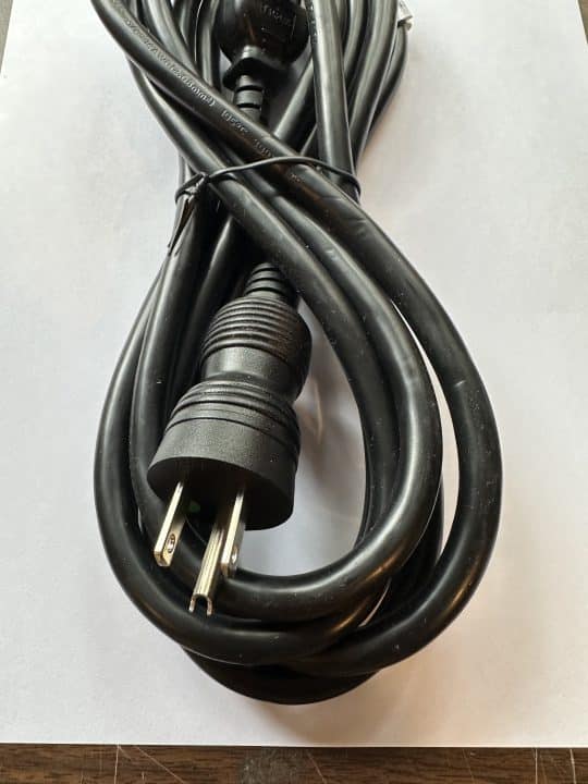20909 - Hydrocollator Power Cord. Replace cords that may be damaged ...